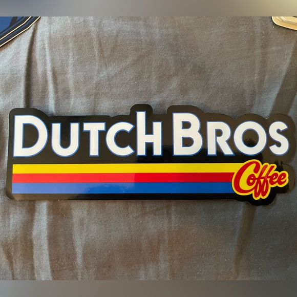 Dutch Bros | Other | Dutch Bros Coffee Logo Sticker | Poshmark